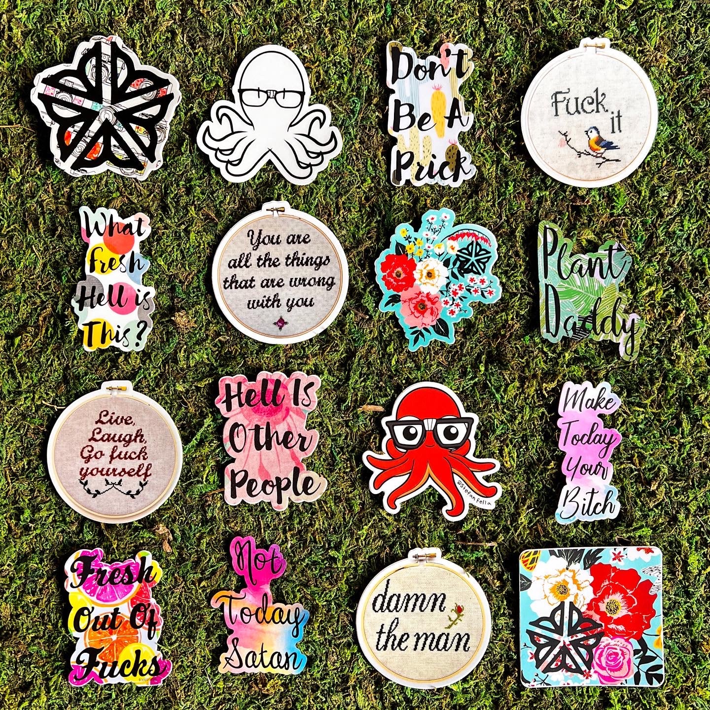 Stickers – The Nerdy Octopus